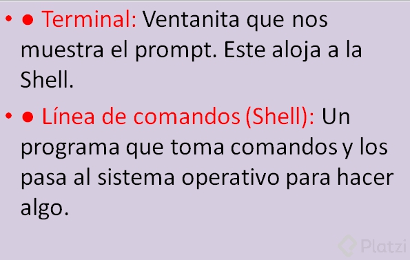 ¿Qué es la terminal? - Platzi
